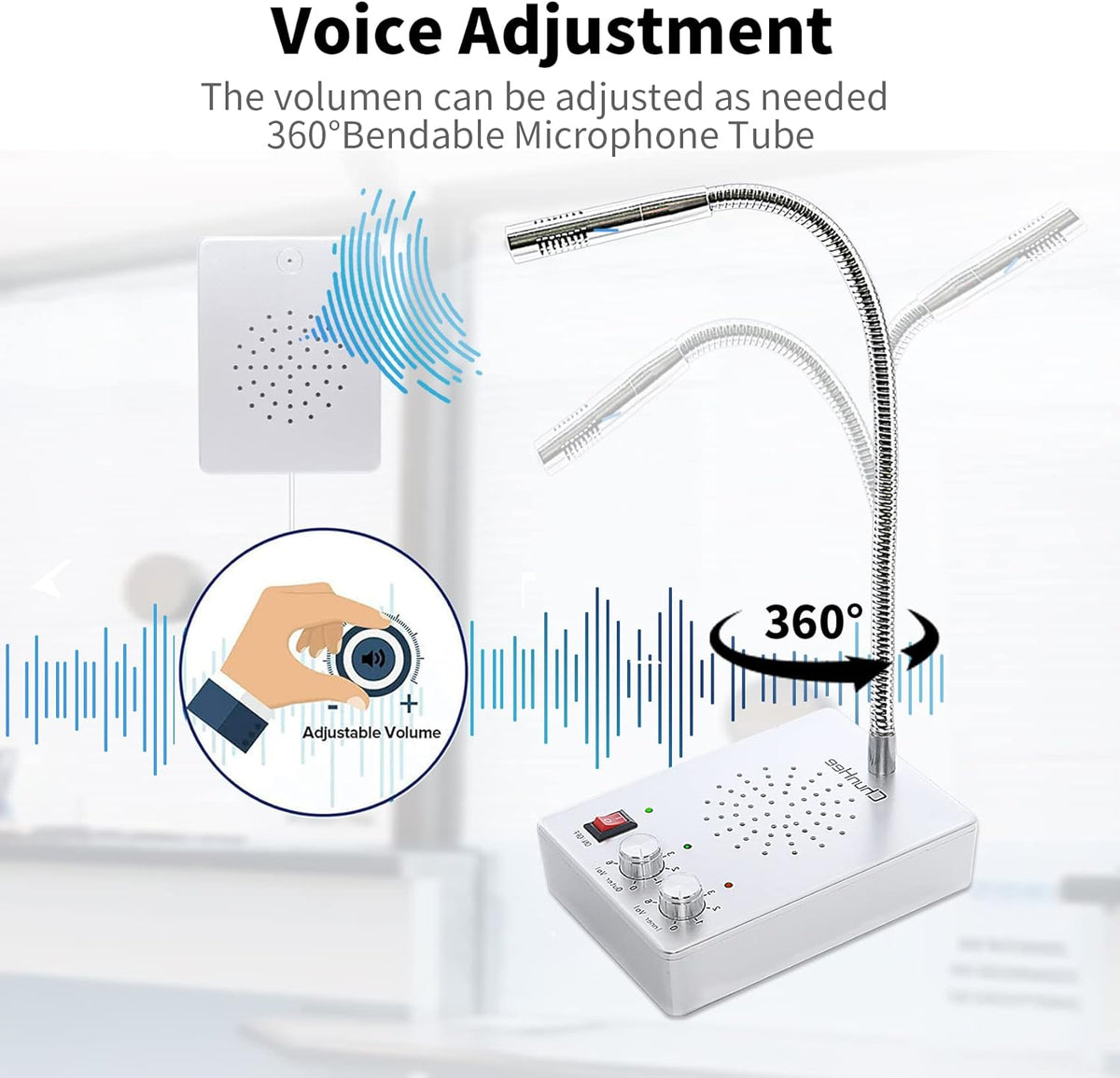 CallTou Window Speaker Intercom System Anti-Interference Dual-Way – CallToU