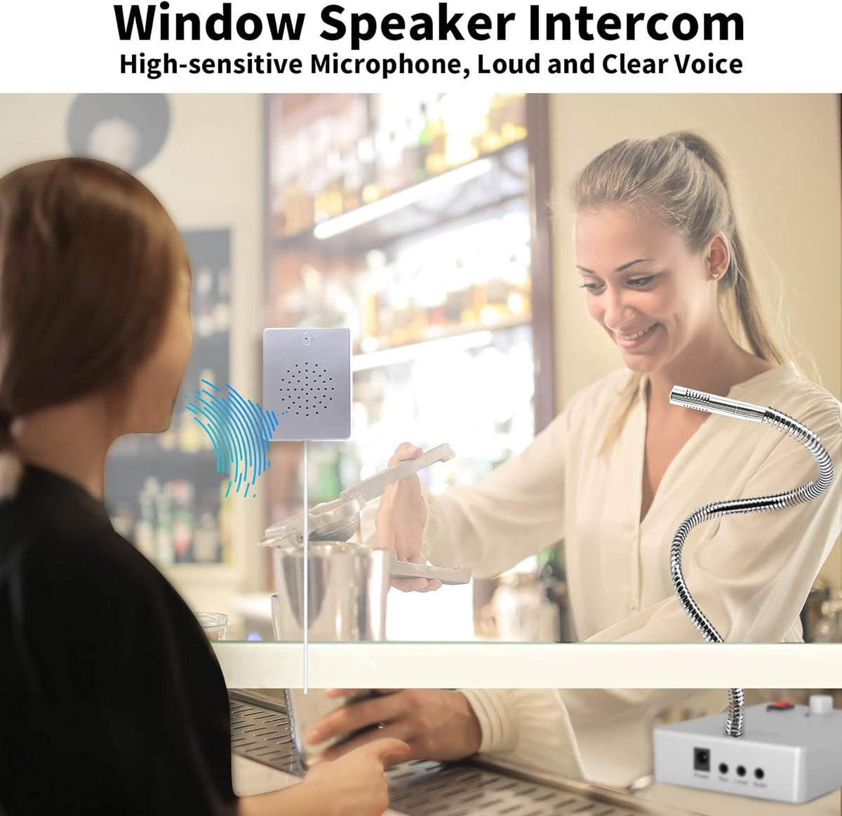 CallTou Window Speaker Intercom System Anti-Interference Dual-Way – CallToU