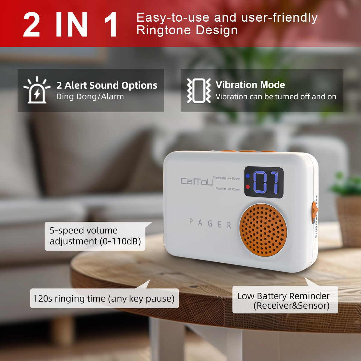 Keep Your Home/Office Safe: The Wireless Door Sensor Chime – CallToU