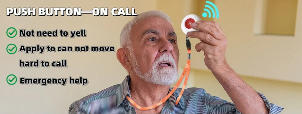 Stay Connected and Safe with the Smart Wireless Caregiver Pager Call B ...