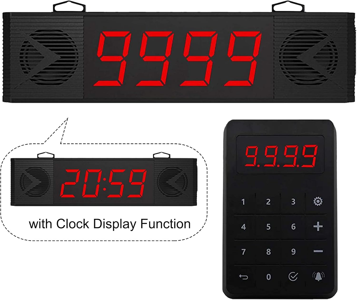 Take A Number Queue Calling System Restaurant Pager Waiting ing System ...
