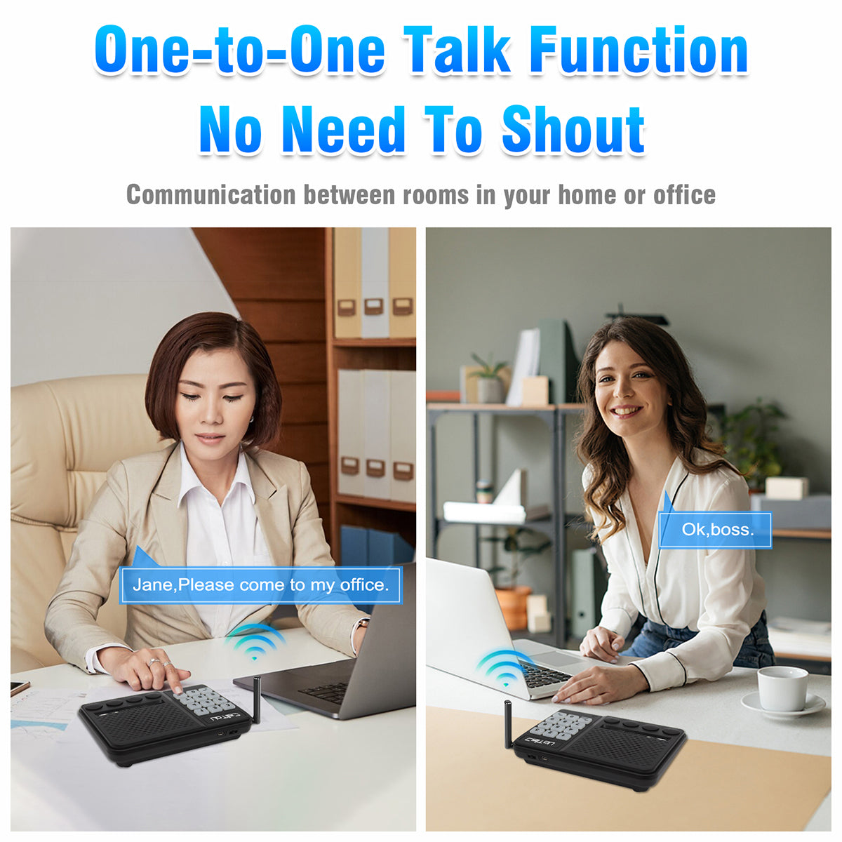CallToU Wireless Intercom System | Seamless Home & Office Communication