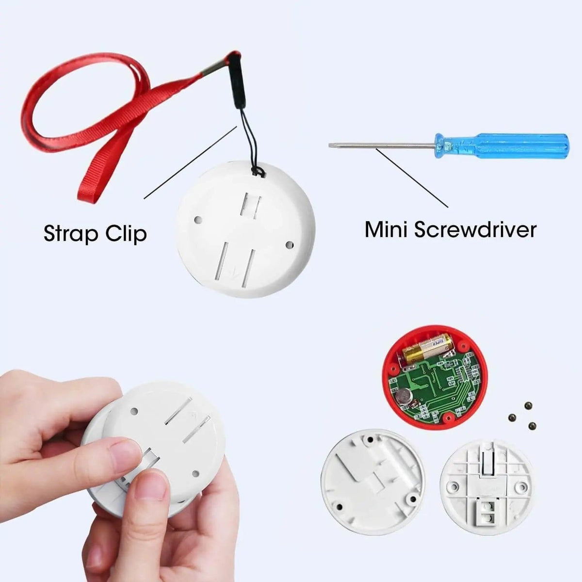 CallToU Wireless SOS Call Button Vibration Pager Nurse Calling Alert ...