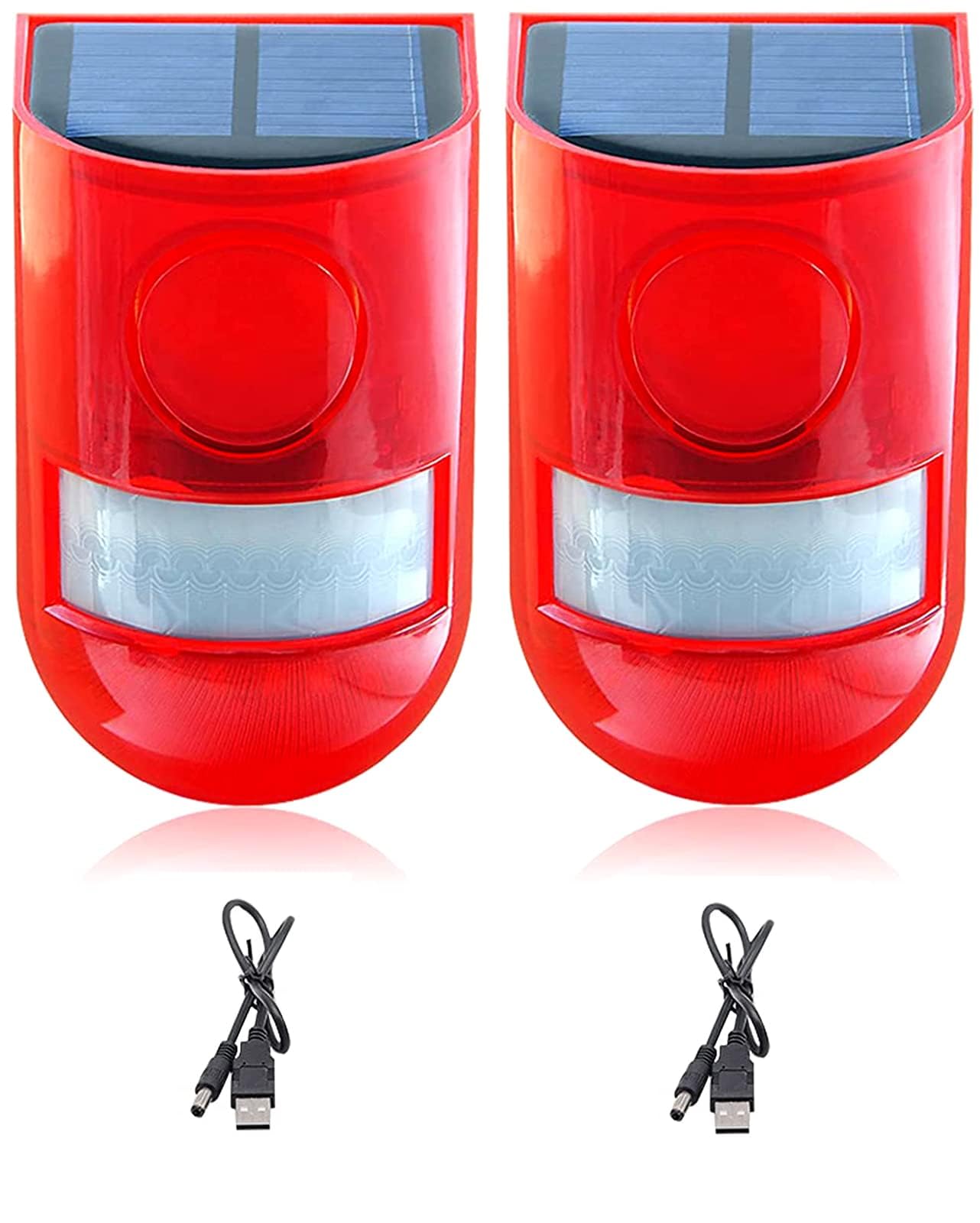 Security Alarm Motion Sensing Light DAYTECH Waterproof Outdoor Solar