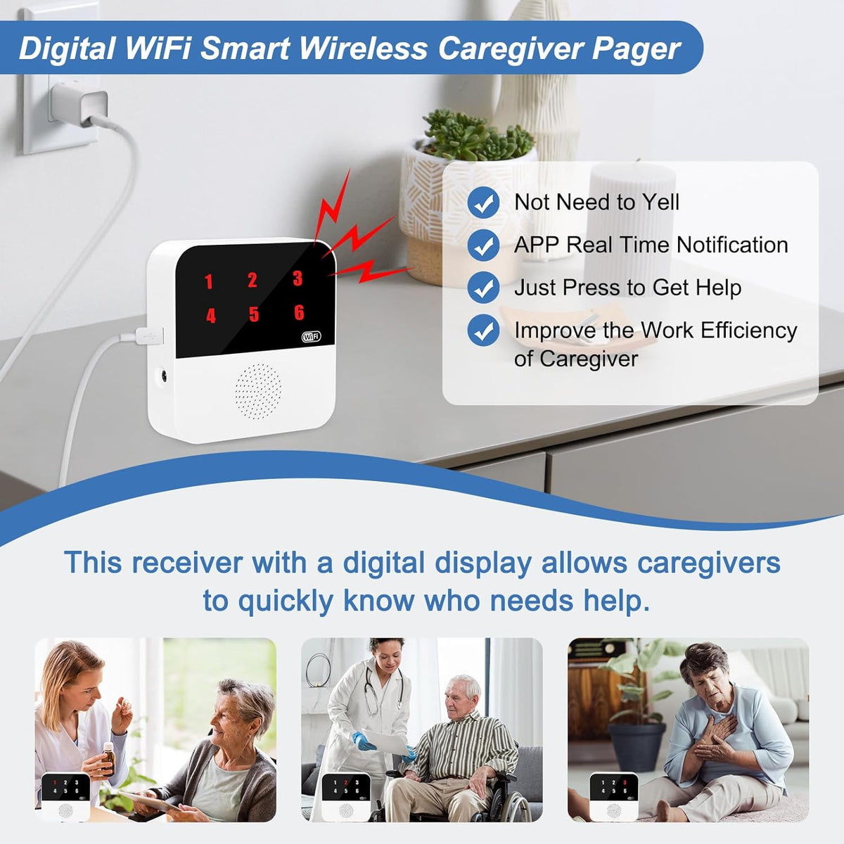 CallTou No Monthly Fee LED Number Display Stay Connected & Secure ...