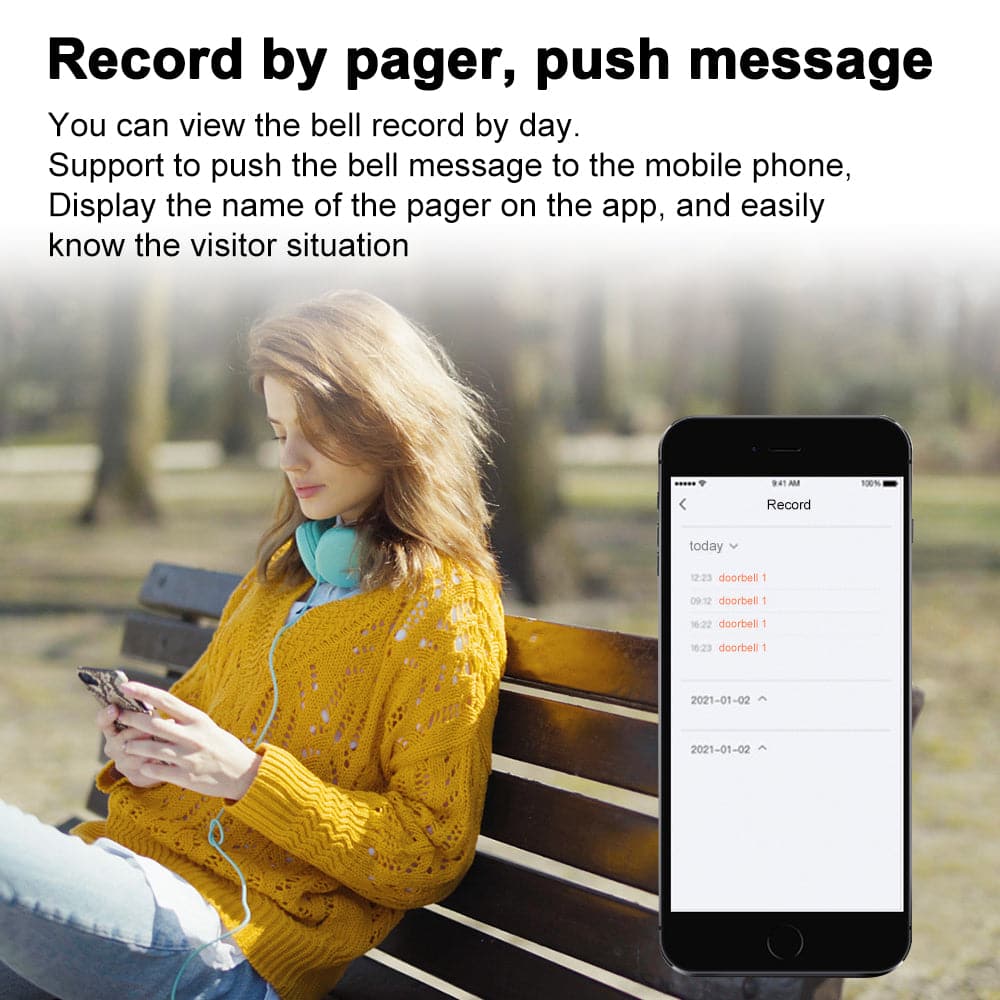Calltou Tuya APP control Wireless Caregiver Pager – CallToU
