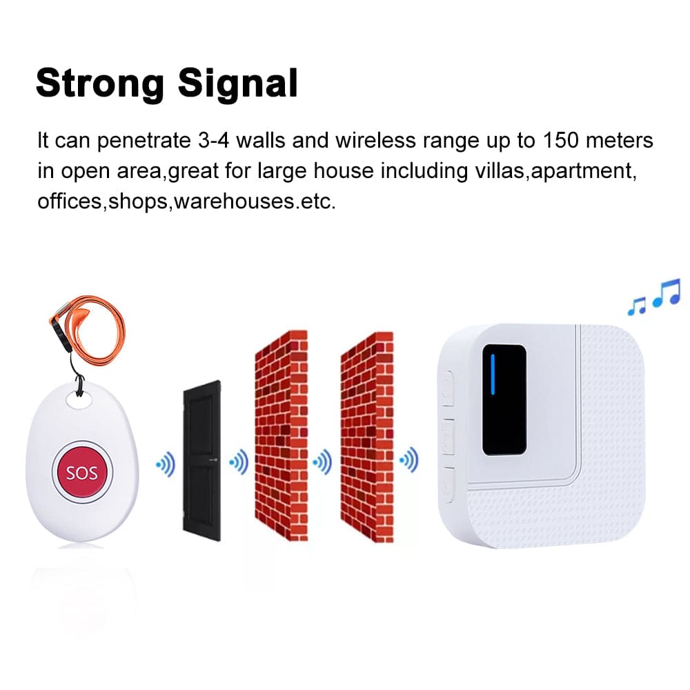 Calltou Tuya APP control Wireless Caregiver Pager – CallToU