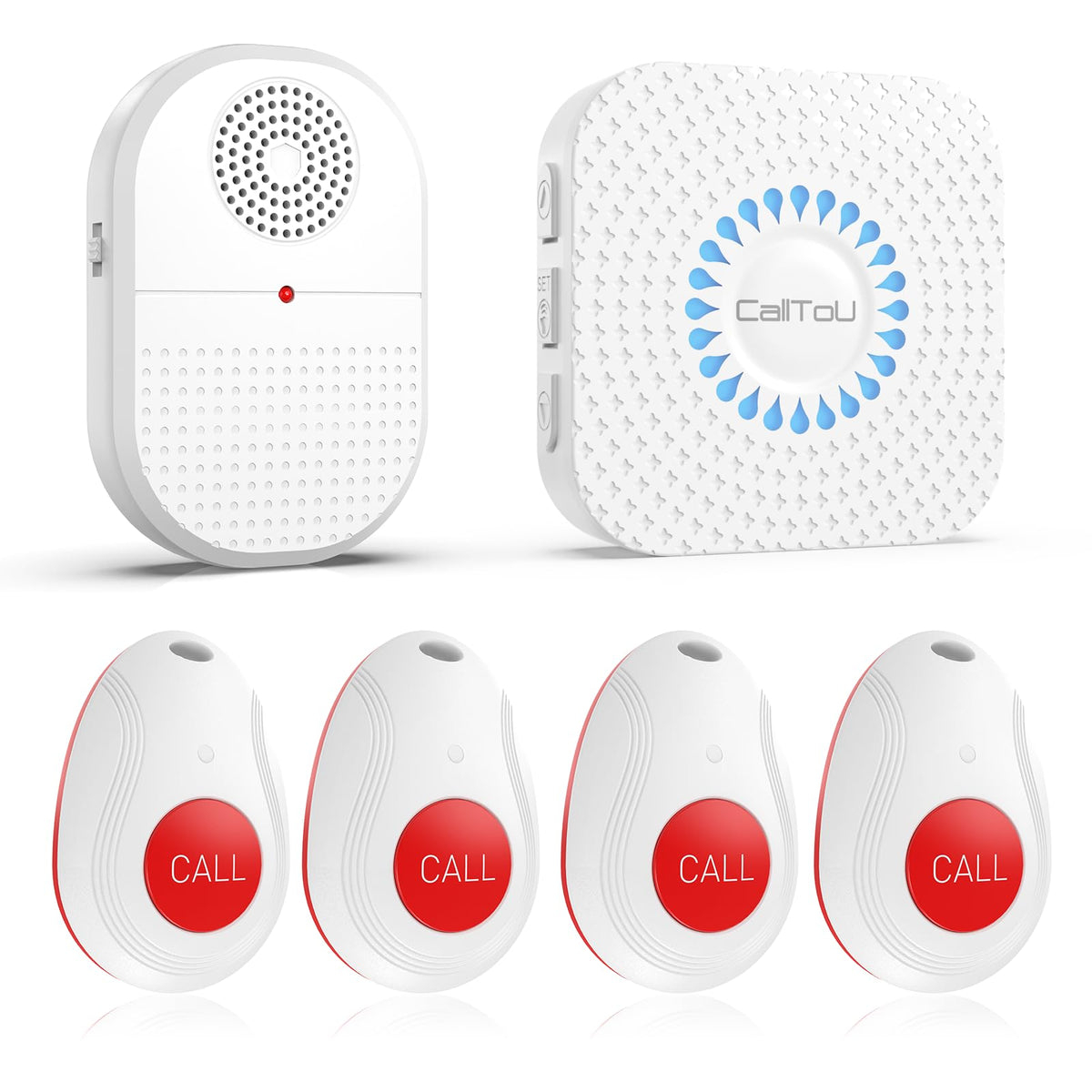 CallToU Wireless Caregiver Pager Call Button Emergency Alert System