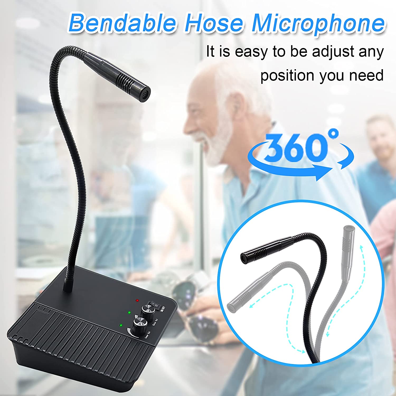 CallToU Window Speaker System Intercoms 2 Way Anti-Interference