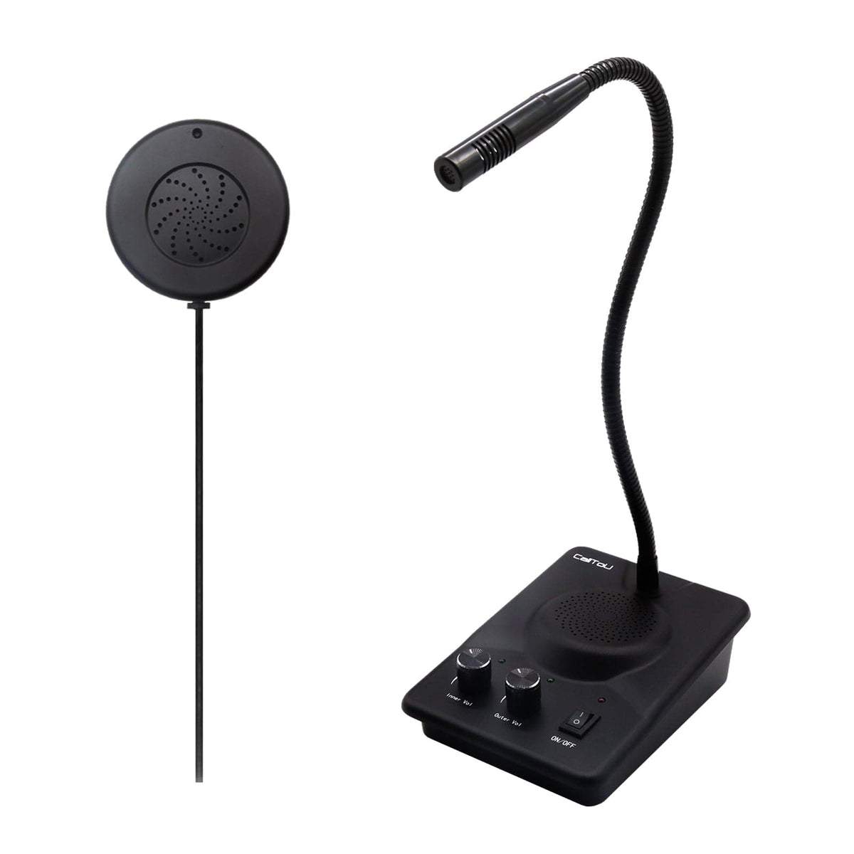 CallToU Dual Way Anti-Interference Intercommunication Microphone Window ...